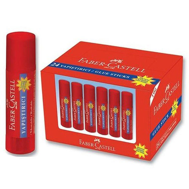 Faber-Castell Stick Yapistirici 10Gr Kucuk Boy 24'Lu Paket