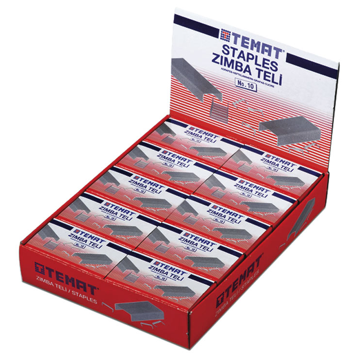 Temat Zimba Teli Kucuk Boy No:10 Beyaz 20'Li Paket