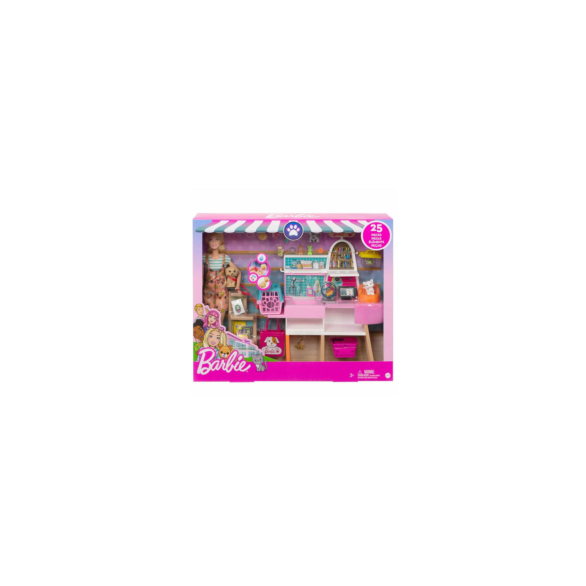 Barbie Grg90 Evcil Hayvan Dukkani Oyun Seti
