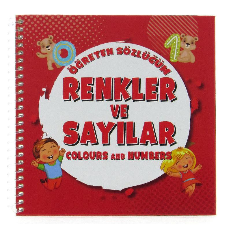 Mor Semsiye - Ogreten Sozlugum Turkce Ve Ingilizce Renkler Ve Sayilar