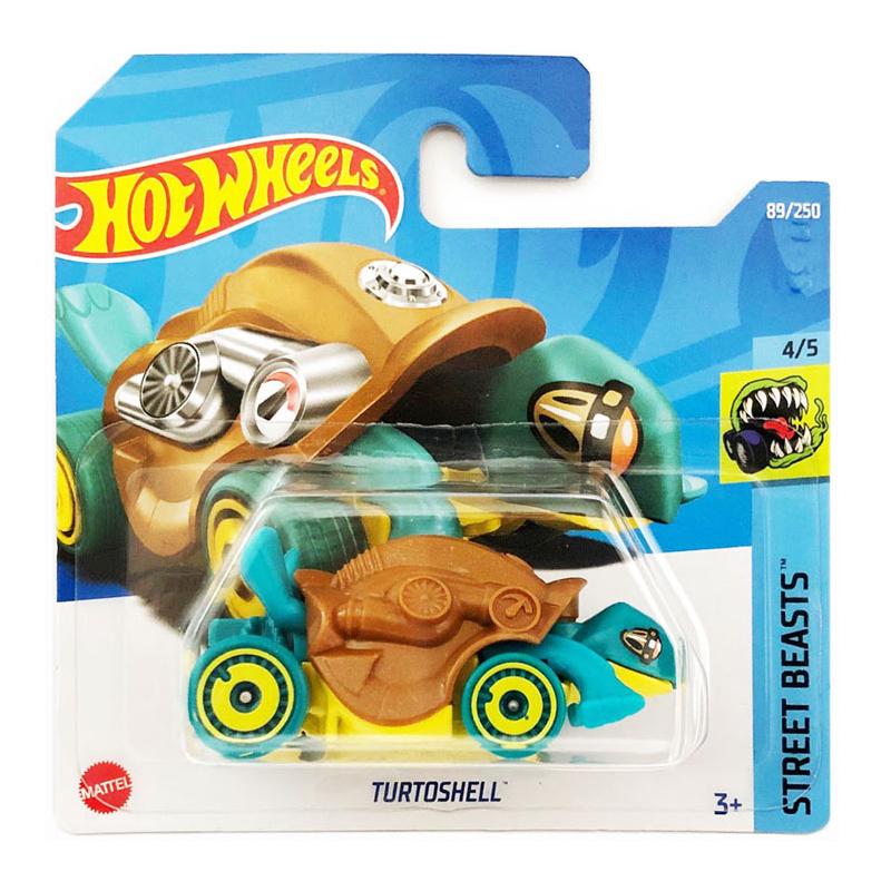 Hot Wheels 2022 Street Beasts 4/5 Turtoshell Kahverengi