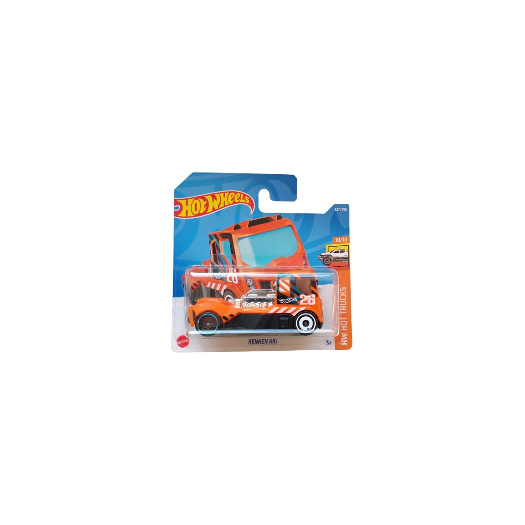 Hot Wheels 2022 Hw Hot Trucks 10/10 Rennen Rig