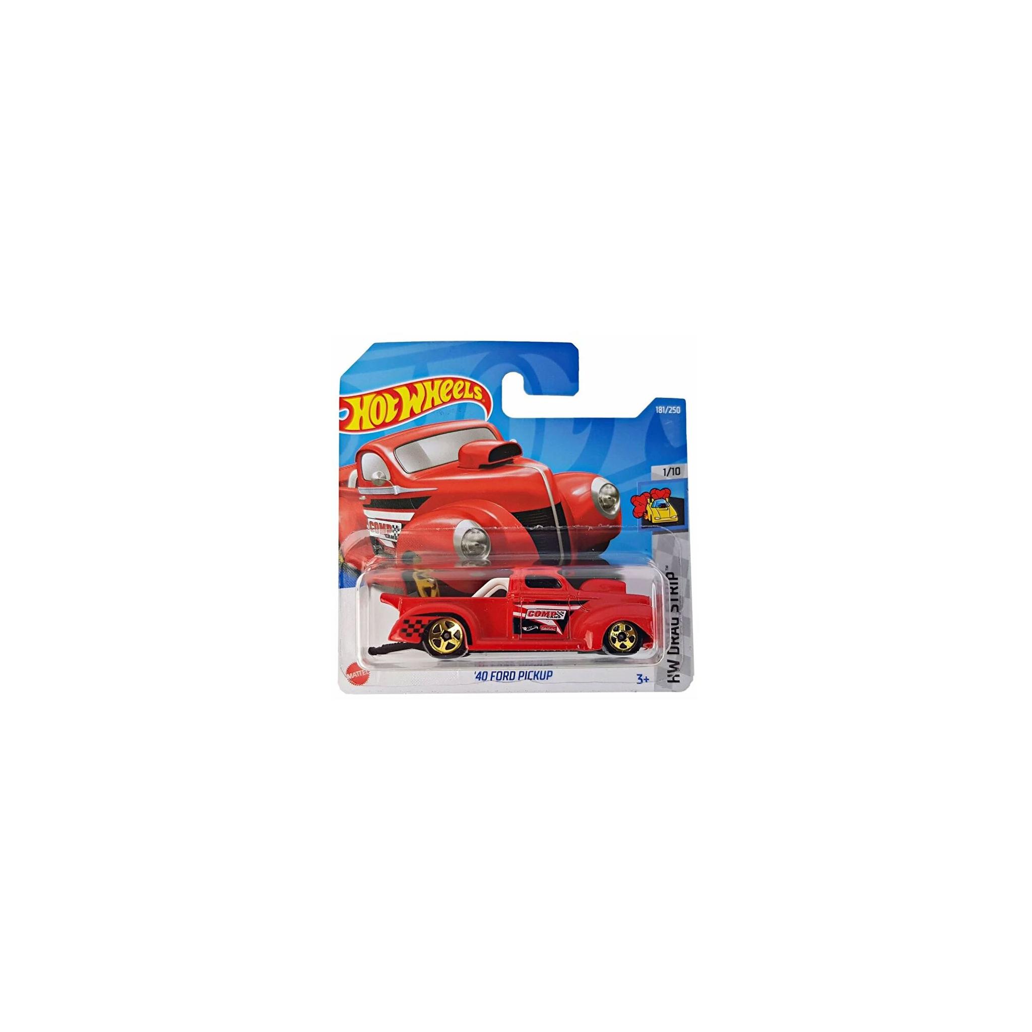 Hot Wheels 2022 Hw Drag Strip 1/10 '40 Ford Pickup Kirmizi