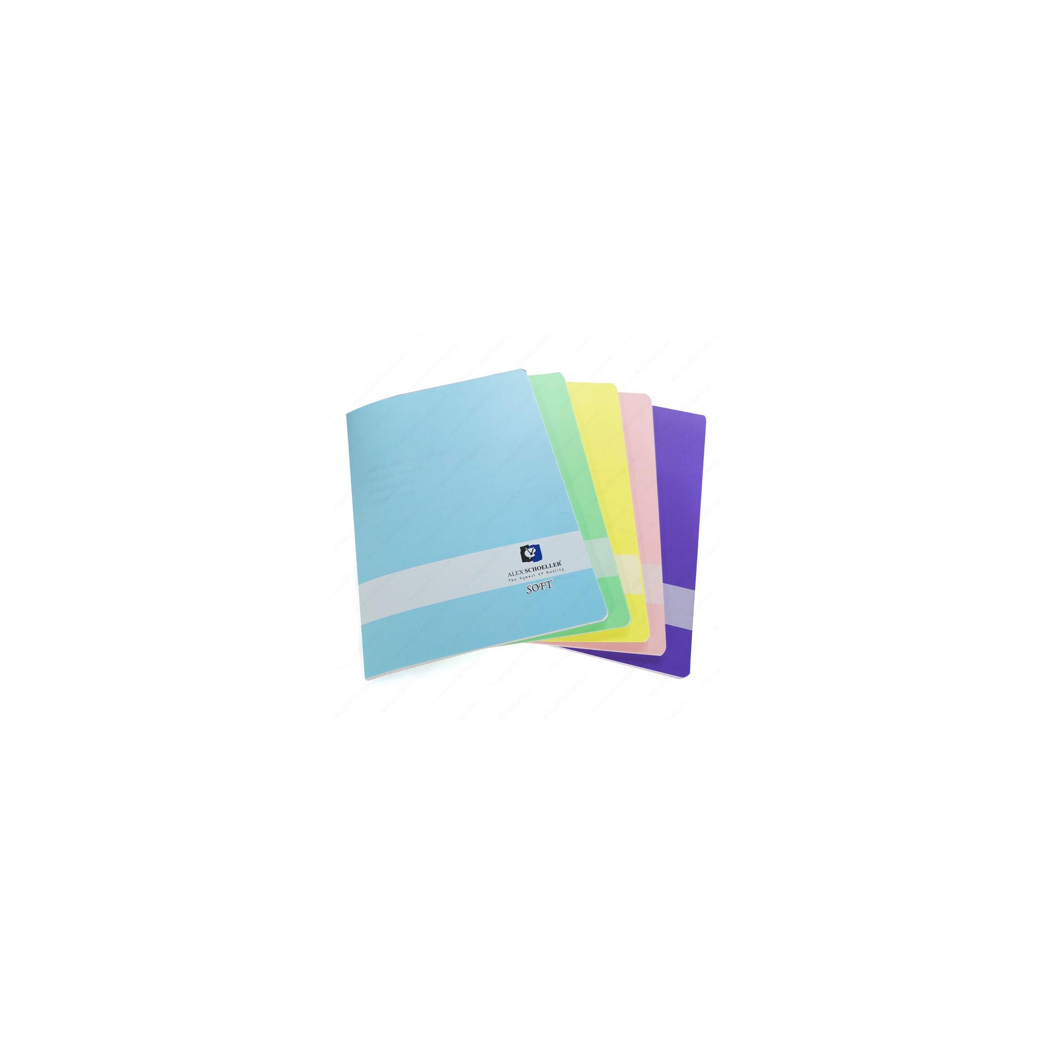 Alex Schoeller Soft Pp Defter A4 Buyuk Boy 60 Yaprak Cizgili